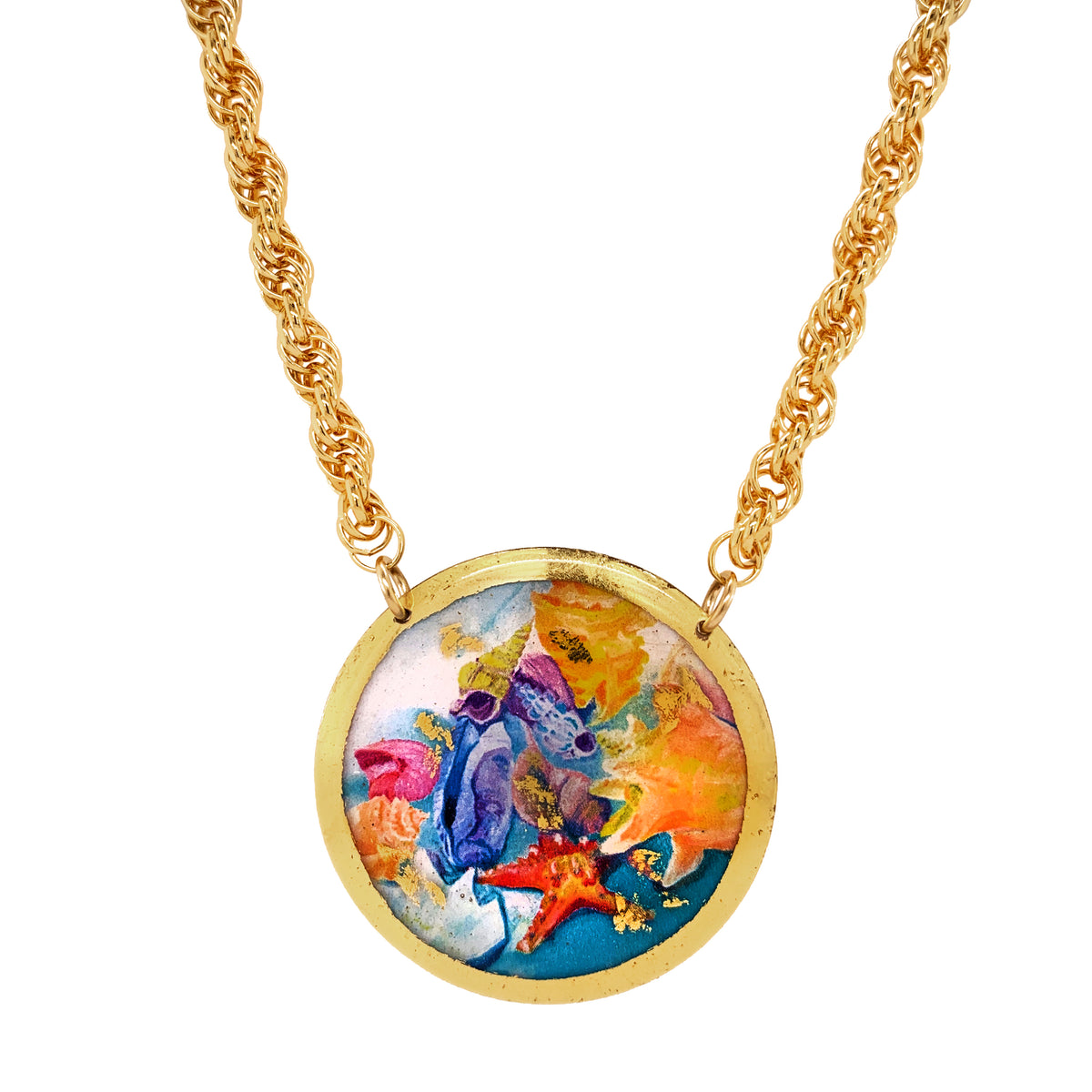 Rainbow Shells Necklace – ÉVOCATEUR